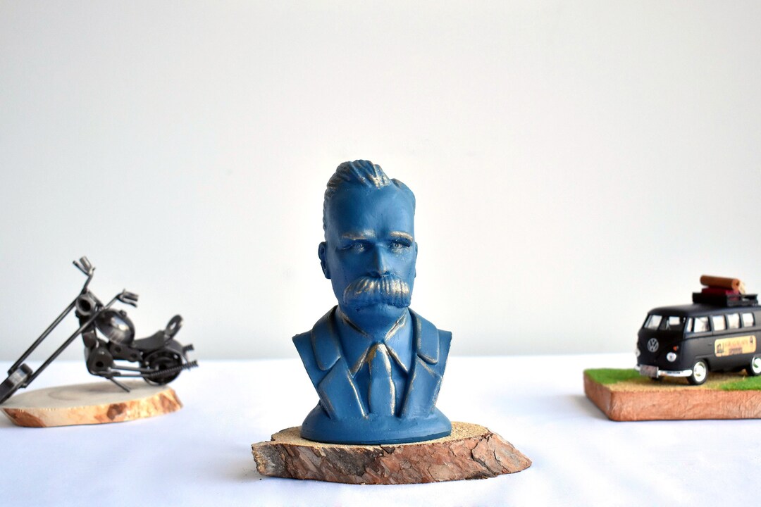 Friedrich Nietzsche Statue Philosopher Sculpture / Home Decor / Art ...