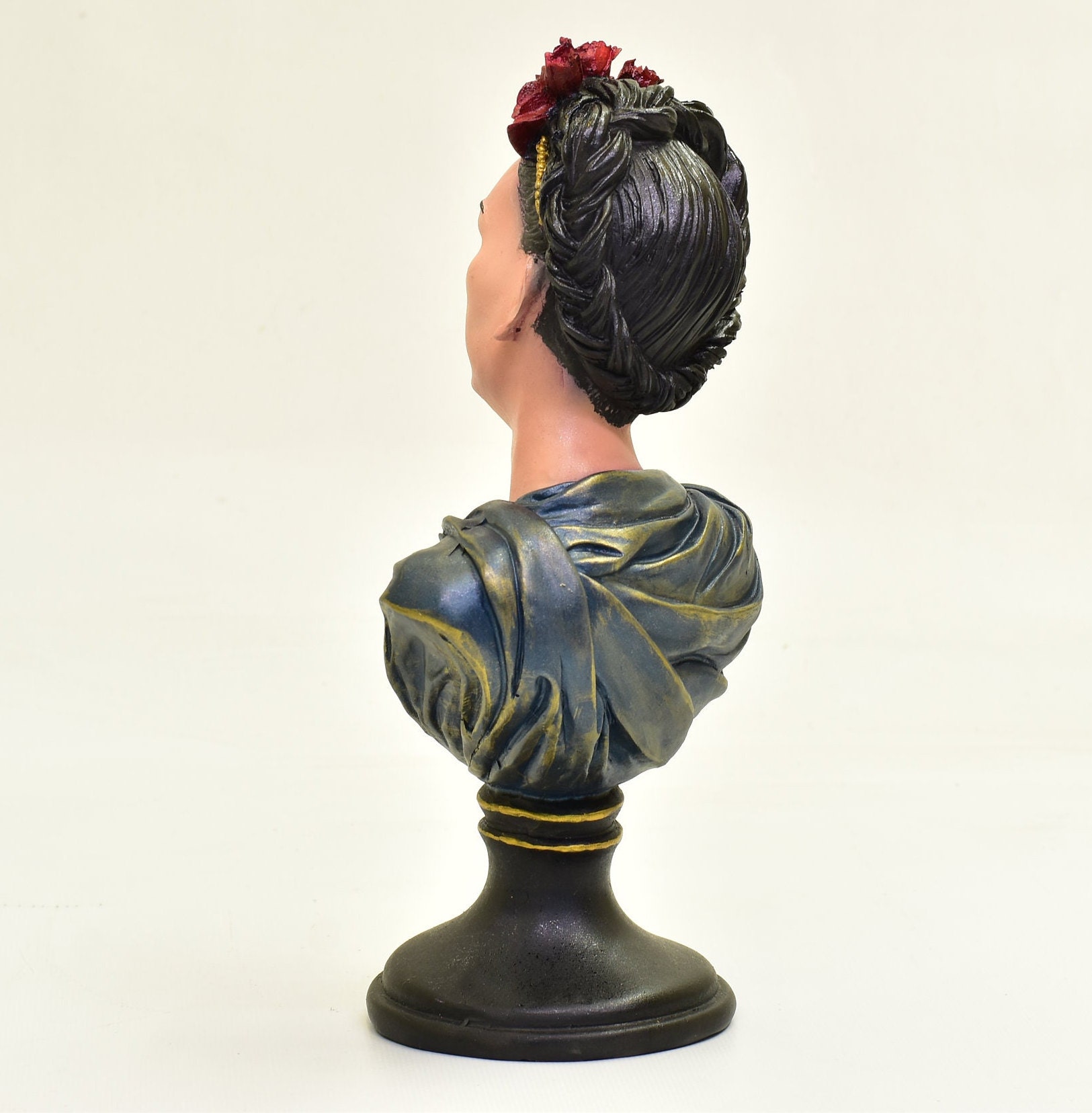 Frida Kahlo Sculpture / Frida Kahlo Bust Statue/ Painter Statue /home ...