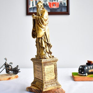 Large Confucius Statue Philosopher Sculpture / Philosopher Statue - Etsy
