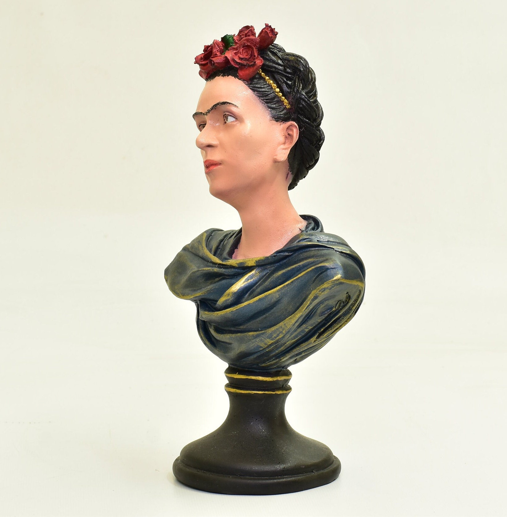 Frida Kahlo Sculpture / Frida Kahlo Bust Statue/ Painter Statue /home ...