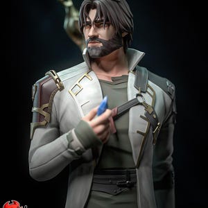 Jayce 3D Figure: Lol Limited Edition Resin Statue - Etsy