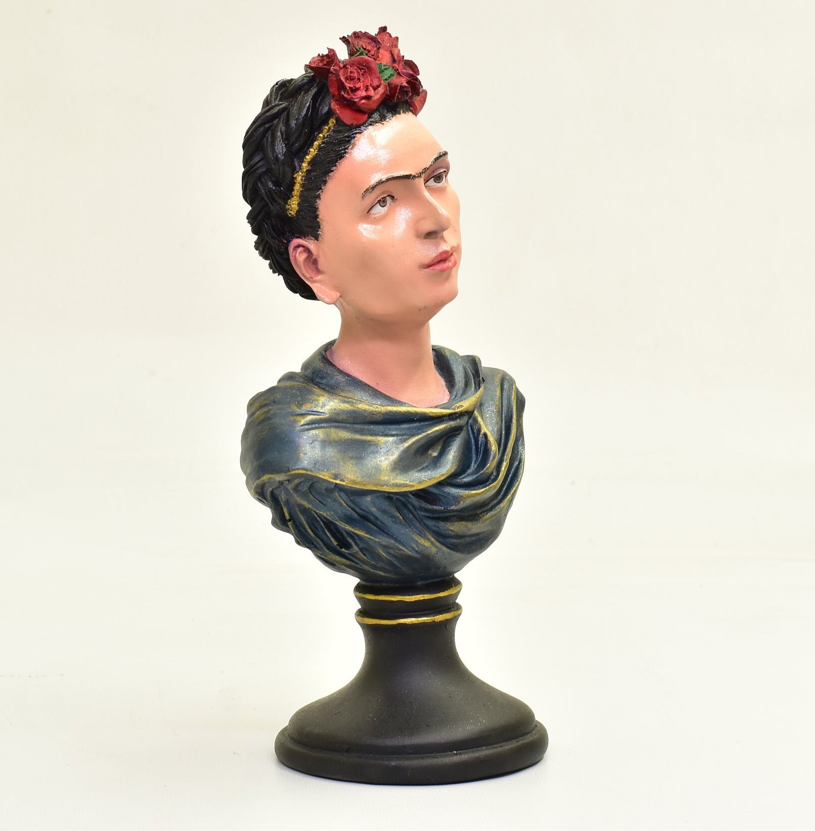 Frida Kahlo Sculpture / Frida Kahlo Bust Statue/ Painter Statue /home ...