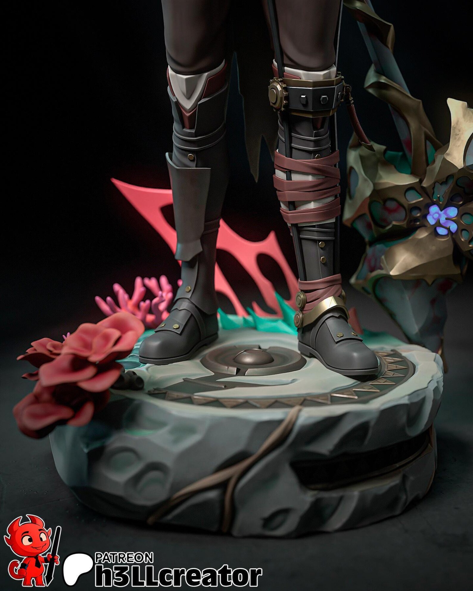 Jayce 3D Figure: Lol Limited Edition Resin Statue - Etsy