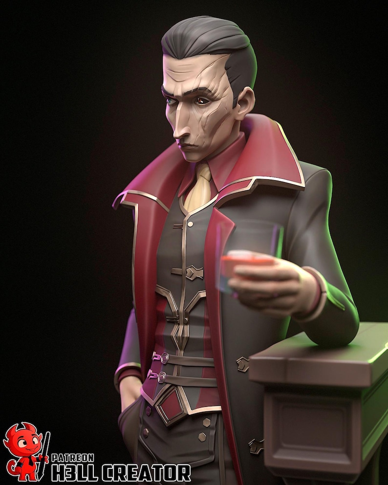 Silco Statue - Handpainted Resin Figure | Lol Collectible | Limited ...