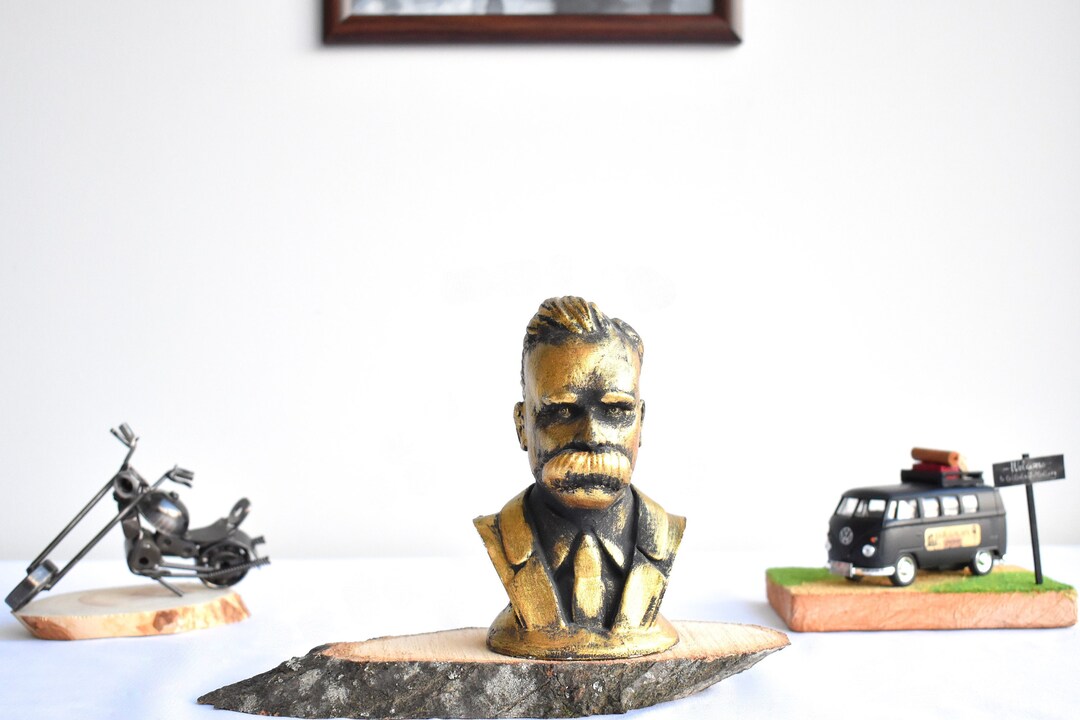 Friedrich Nietzsche Statue Philosopher Sculpture / Home Decor / Art ...