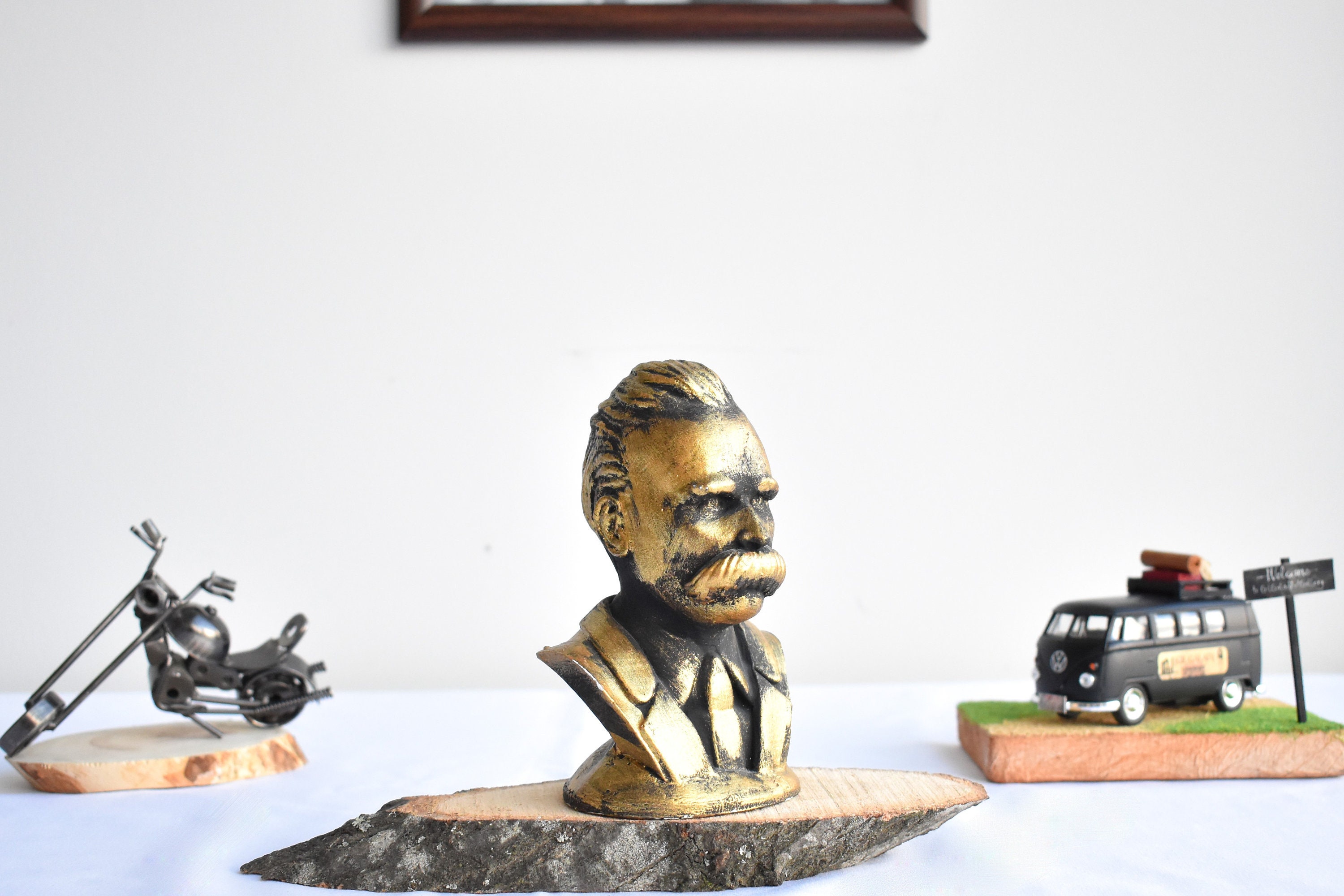 Friedrich Nietzsche Statue Philosopher Sculpture / Home Decor / Art ...