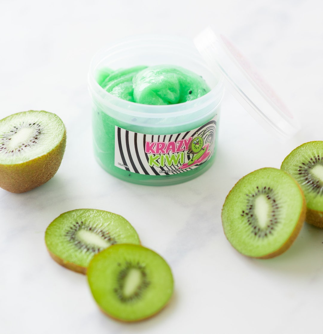 KRAZY KIWI Float Slime 8oz Scented Slime Clear Slime Icee Slime DIY ...