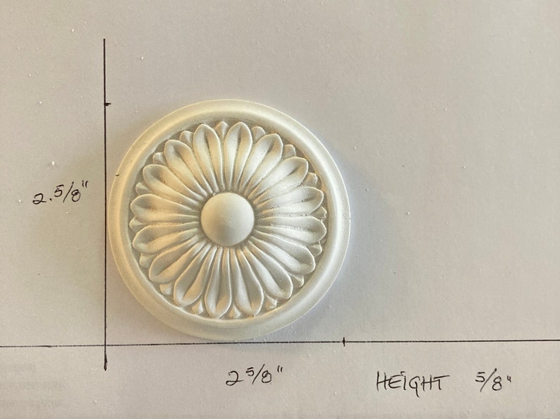 Plaster Rosette Lot of 10 - Etsy