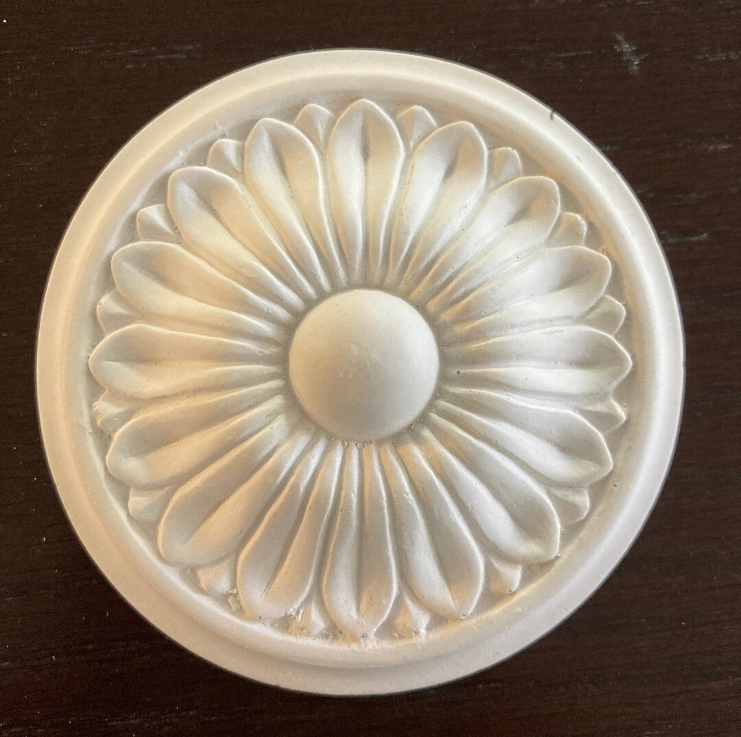 Plaster Rosette, Lot of 10 - Etsy