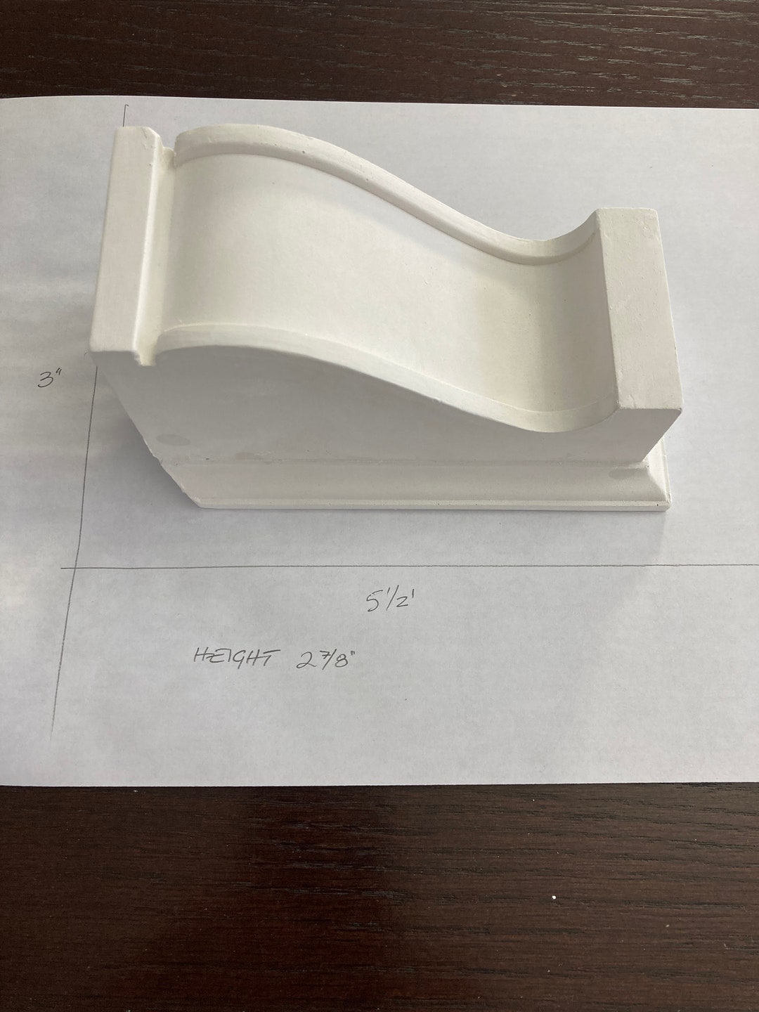 Plaster Corbel, Plaster Bracket for Home Decor - Etsy