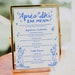 Après Ski Bar Menu Sign Template, Handwritten Winter Mountain Cocktail ...