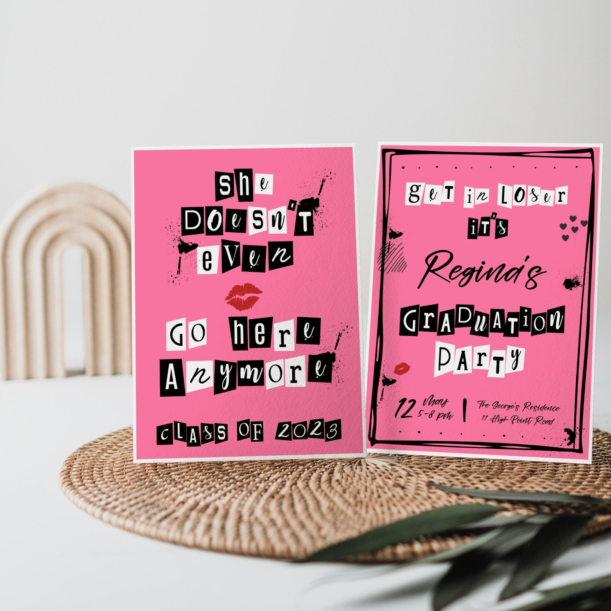 Mean Girls 2023 Graduation Invitation Template She Etsy mean-girls-2023-graduation-invitation-template-she-etsy