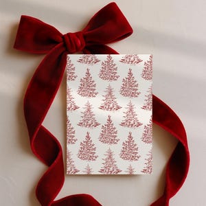Vintage Christmas Photo Card Template, Modern Holiday Family Photo Card ...