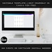 Editable Tags Instant Download Template | 100% Editable | Calligraphy ...