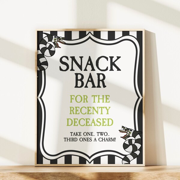 Snack Bar Sign - Etsy