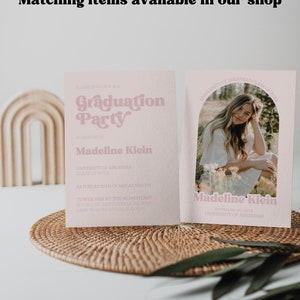 Graduation Arch Photo Welcome Sign Template | Grad Party Welcome Sign ...