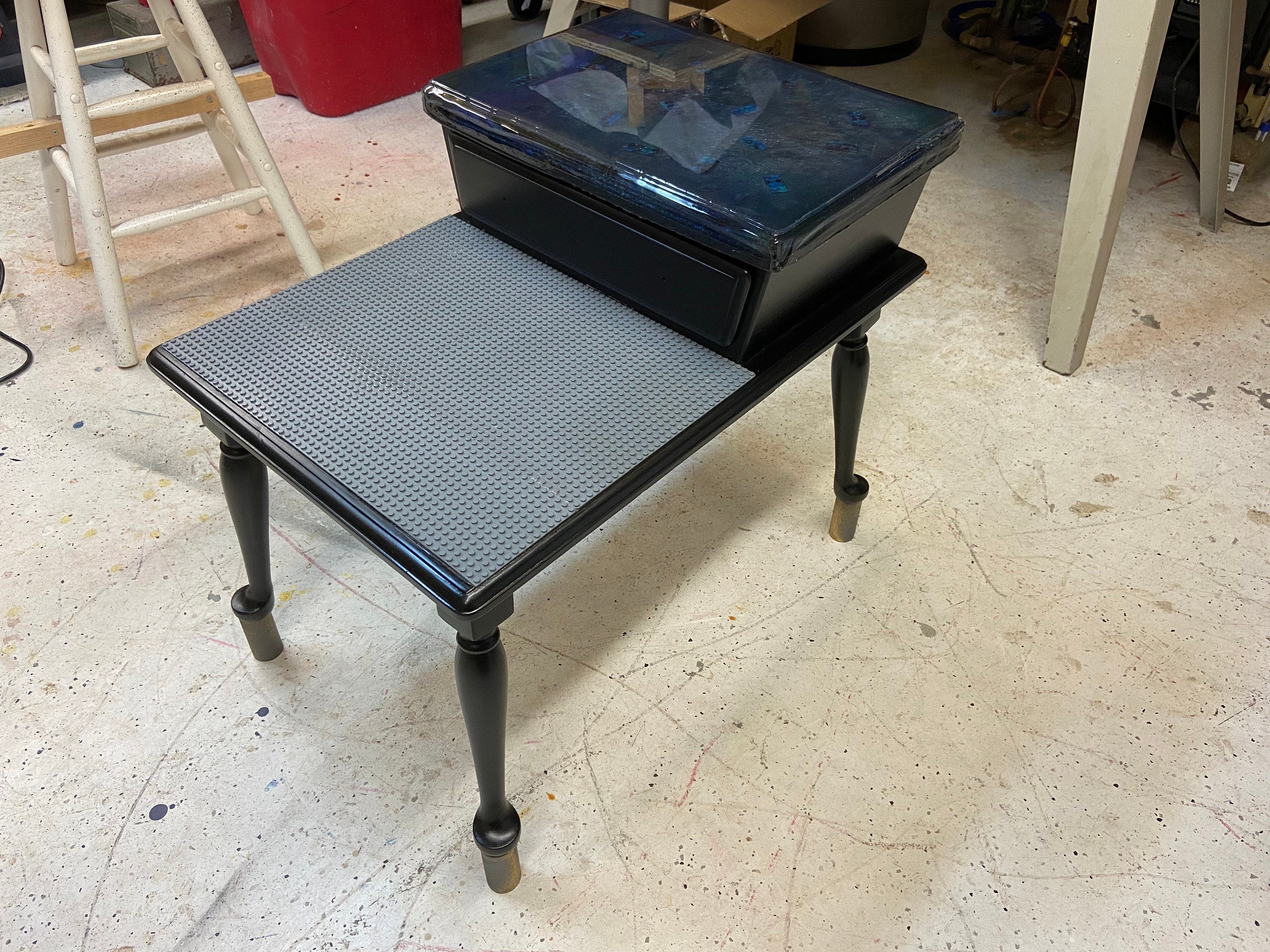 Custom Epoxy Lego Play Table - Etsy