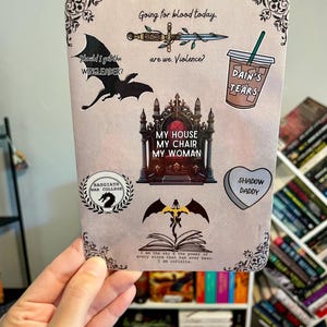 Fourth Wing Inspired Kindle Paperwhite Clear Case Insert- DIGITAL FILE ...