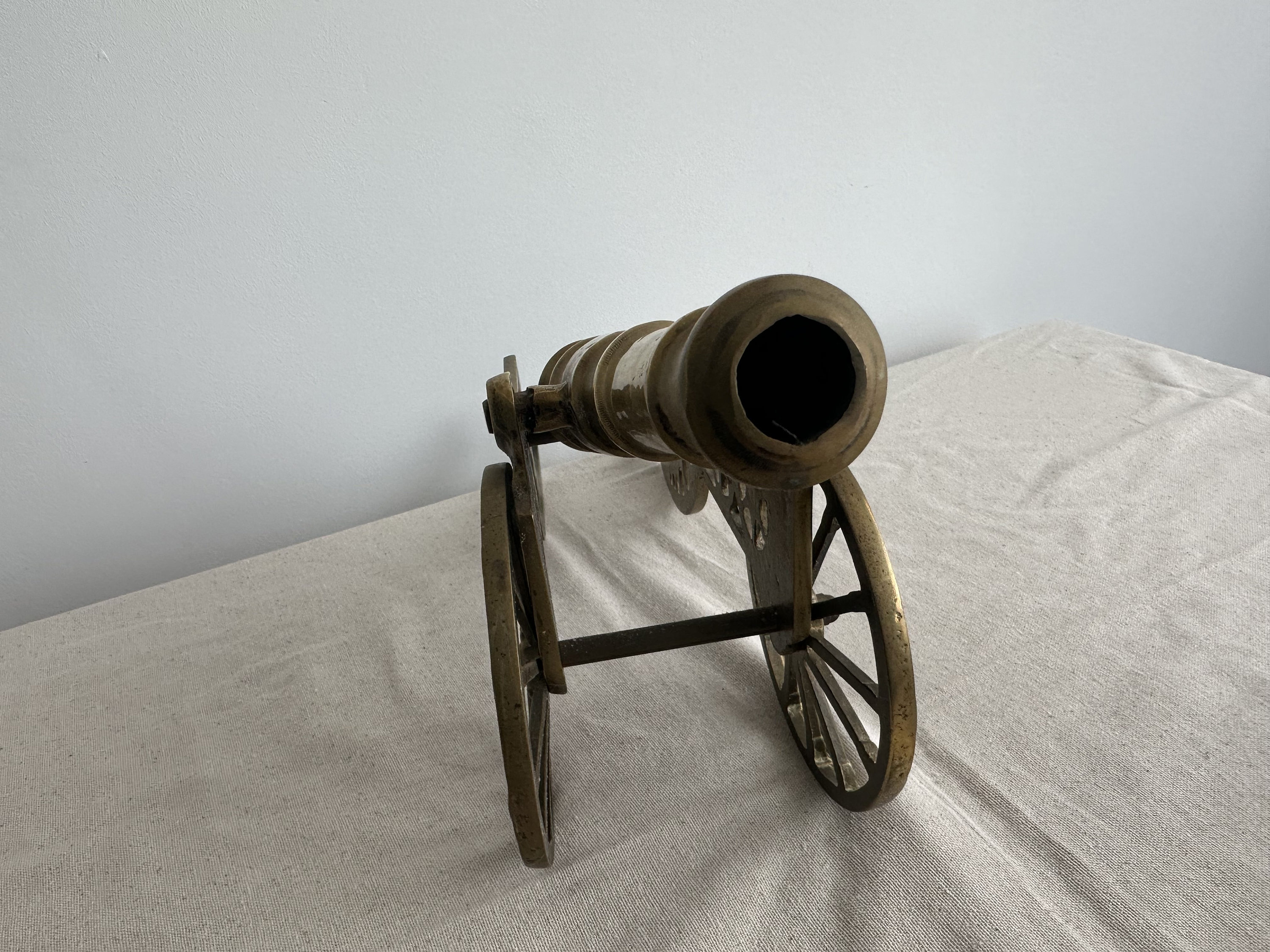 Antique Pure Brass Cannon - Etsy