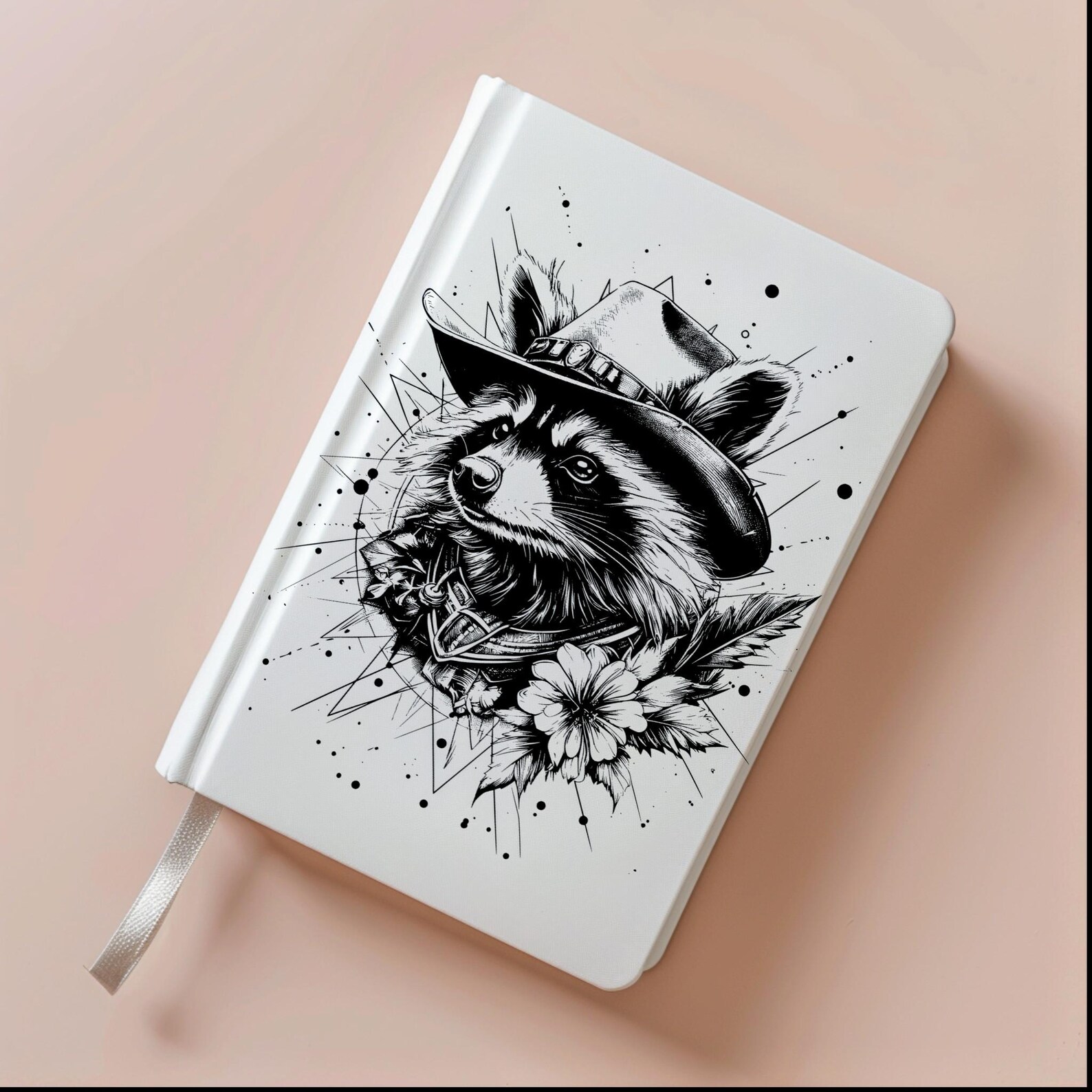 Cheeky Raccoon Cowboy Fun Country & Western Art for Home Decor, Crafts ...