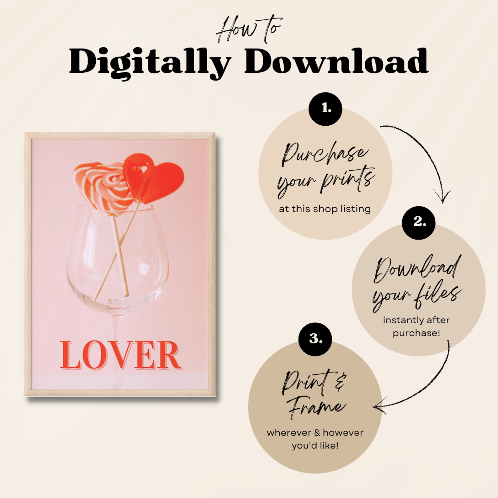 Taylor Lover Art Print, Lover Lyric Print, Swiftie Decor, Digital Art ...