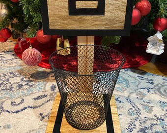 Basketball Hoop Trash Can - Etsy