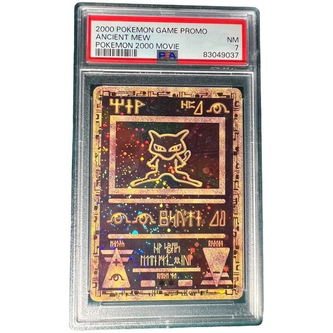 Pokémon 2000 Ancient Mew Movie Promo Near Mint PSA Grade - Etsy