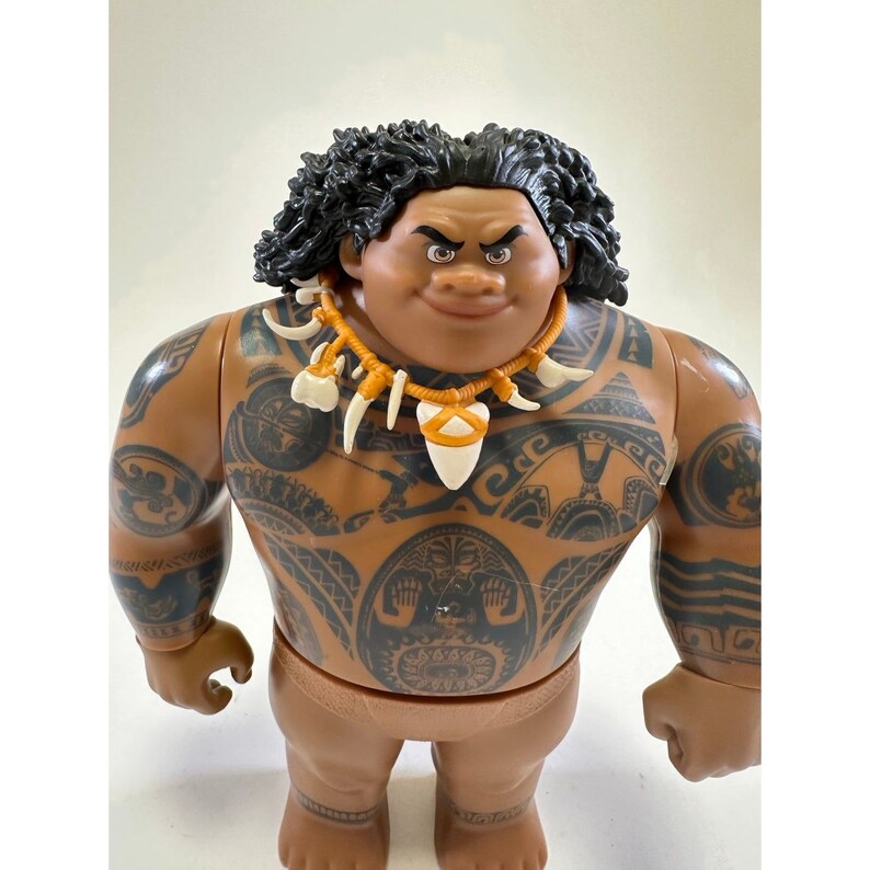 Disney Moana Mega Maui the Demigod Figure 9x10.5 - Etsy