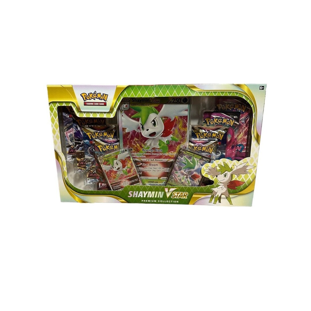 Pokémon Shaymin VSTAR Premium Collection Box - Etsy