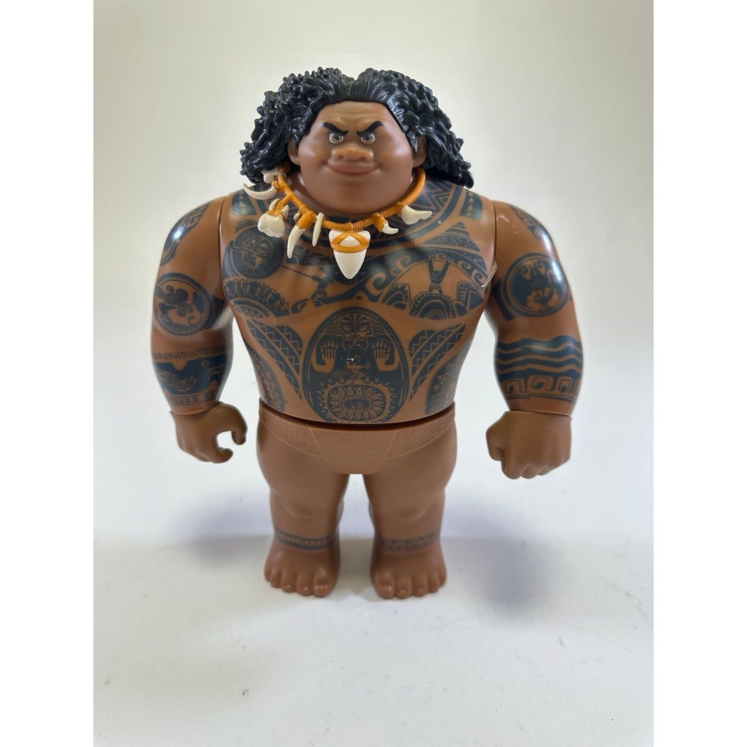 Disney Moana Mega Maui the Demigod Figure 9x10.5 - Etsy