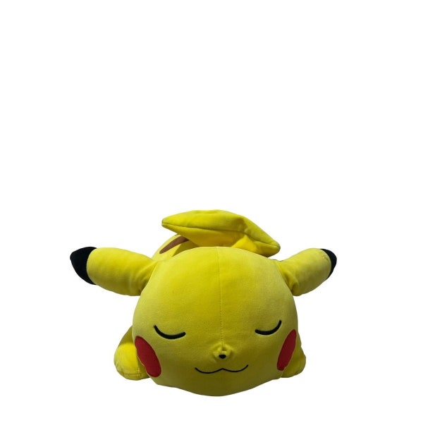 Sleeping Pikachu Plush - Etsy