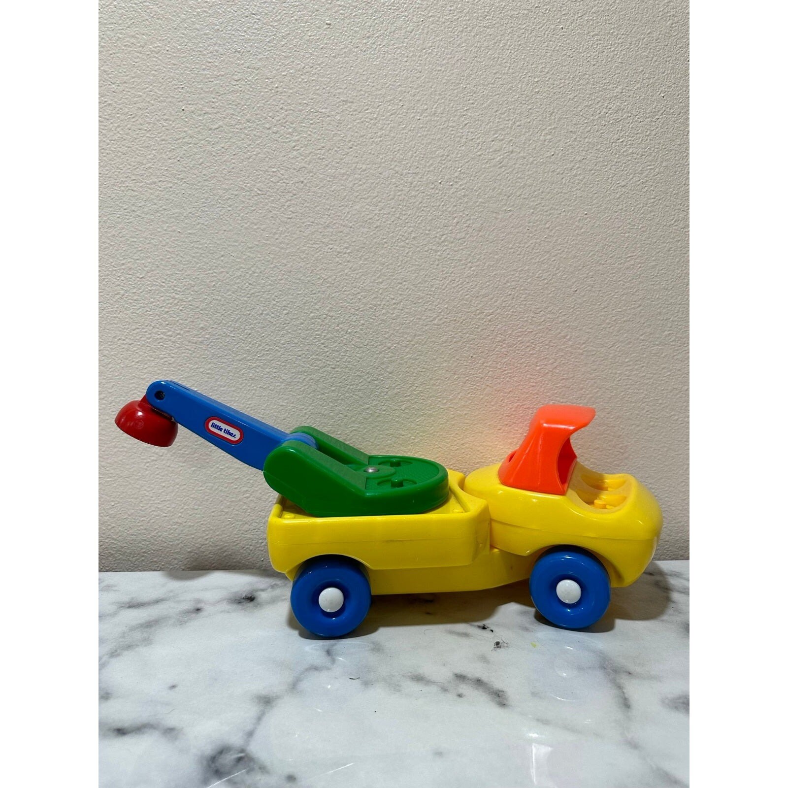 Vintage 1985 Little Tikes Toddle Tots Vehicle up N Down Cherry Picker ...