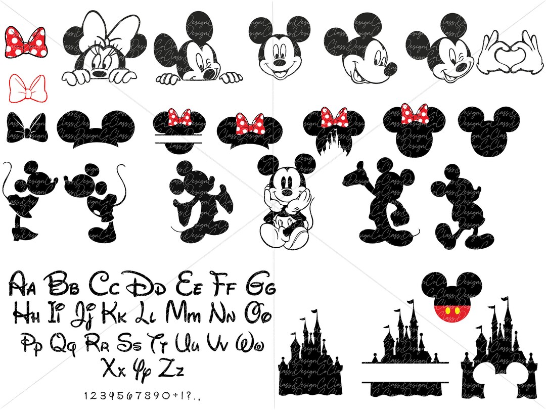 Mouse Alphabet SVG, Mouse Font SVG, Mouse Ttf Letters SVG, Customize ...