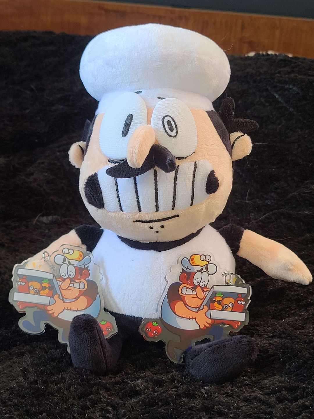 Pizza Tower Peppino Spaghetti Acrílico Llavero - Etsy México
