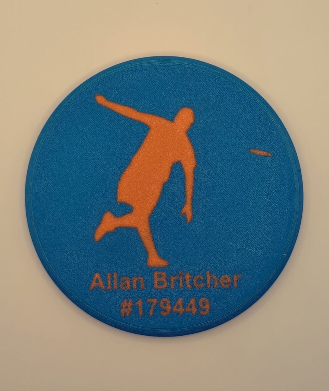 Personalized Disc Golf Mini Marker - Etsy