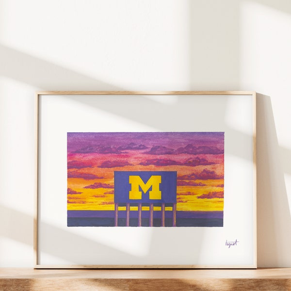 Michigan Stadium - Etsy
