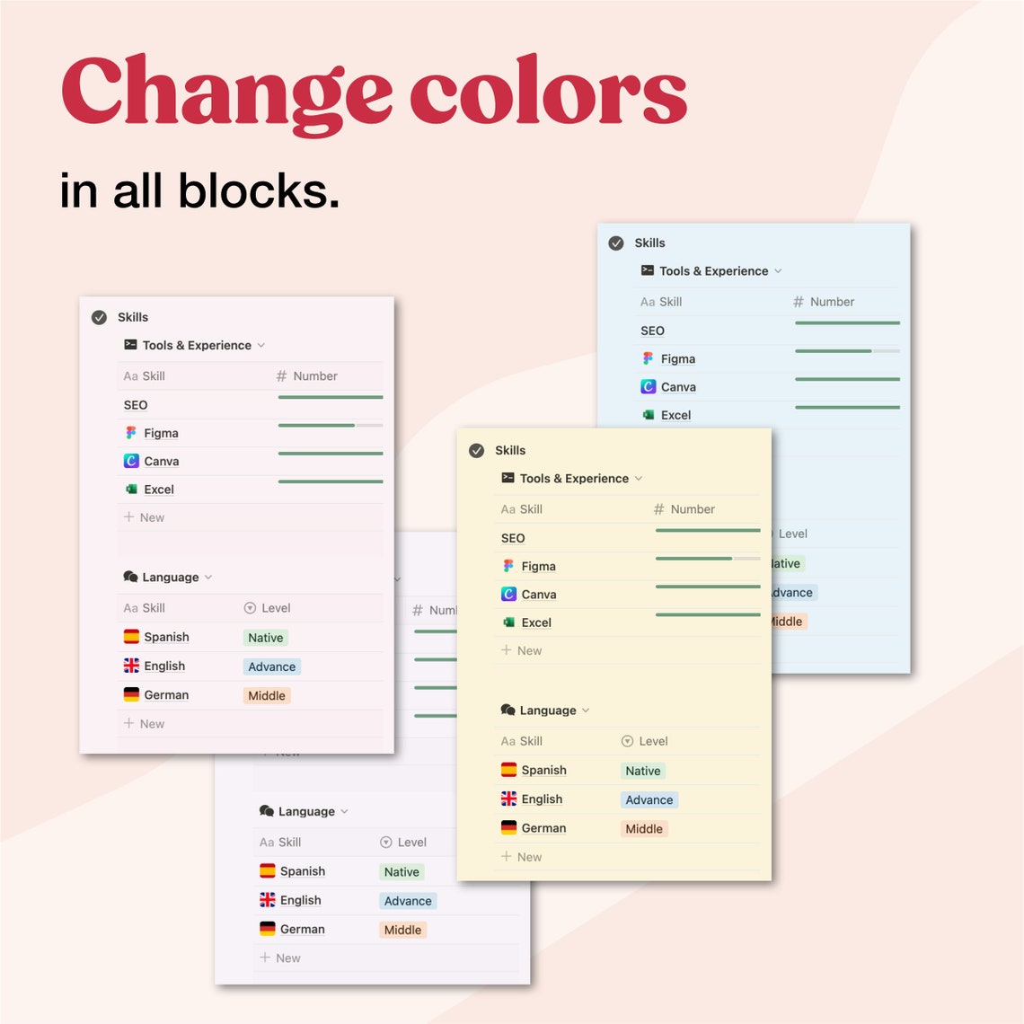 Notion Resume Template, Professional Modern Resume Template for Notion ...