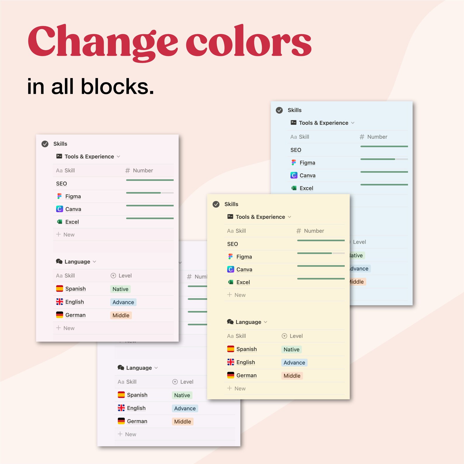 Notion Resume Template, Professional Modern Resume Template for Notion ...