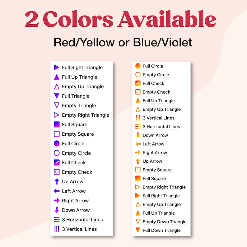 Notion Icons: Pack of 36 Notion Icons for Your Templates in 2 Different ...