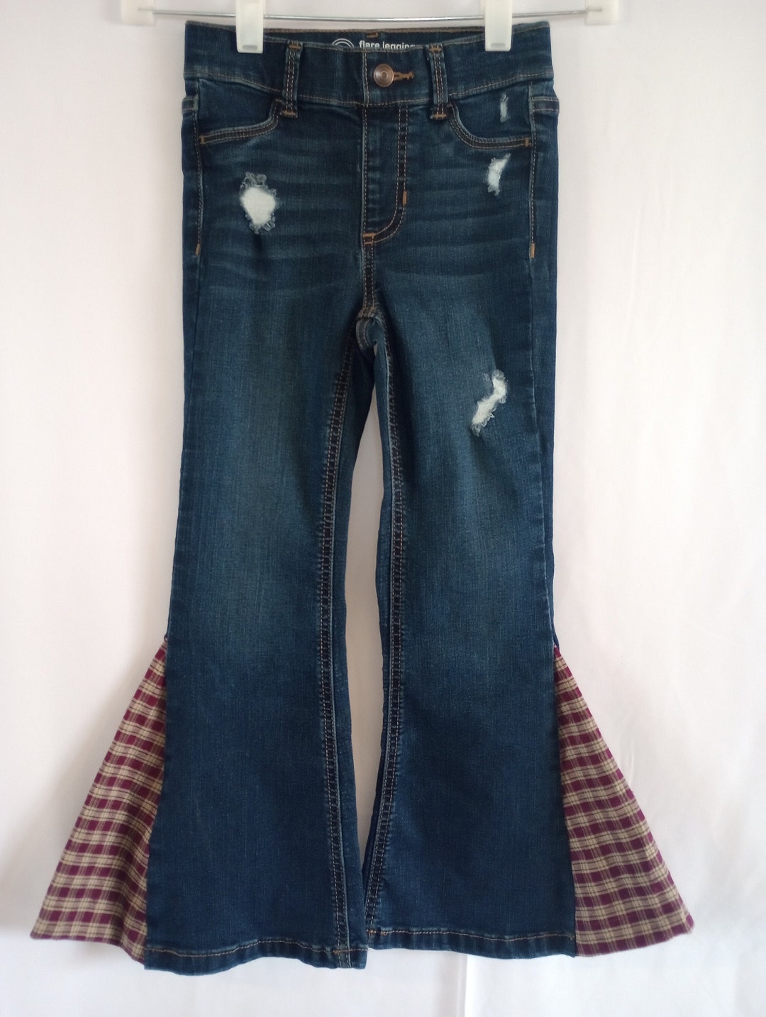 Upcycled Girls Bell Bottoms - Etsy
