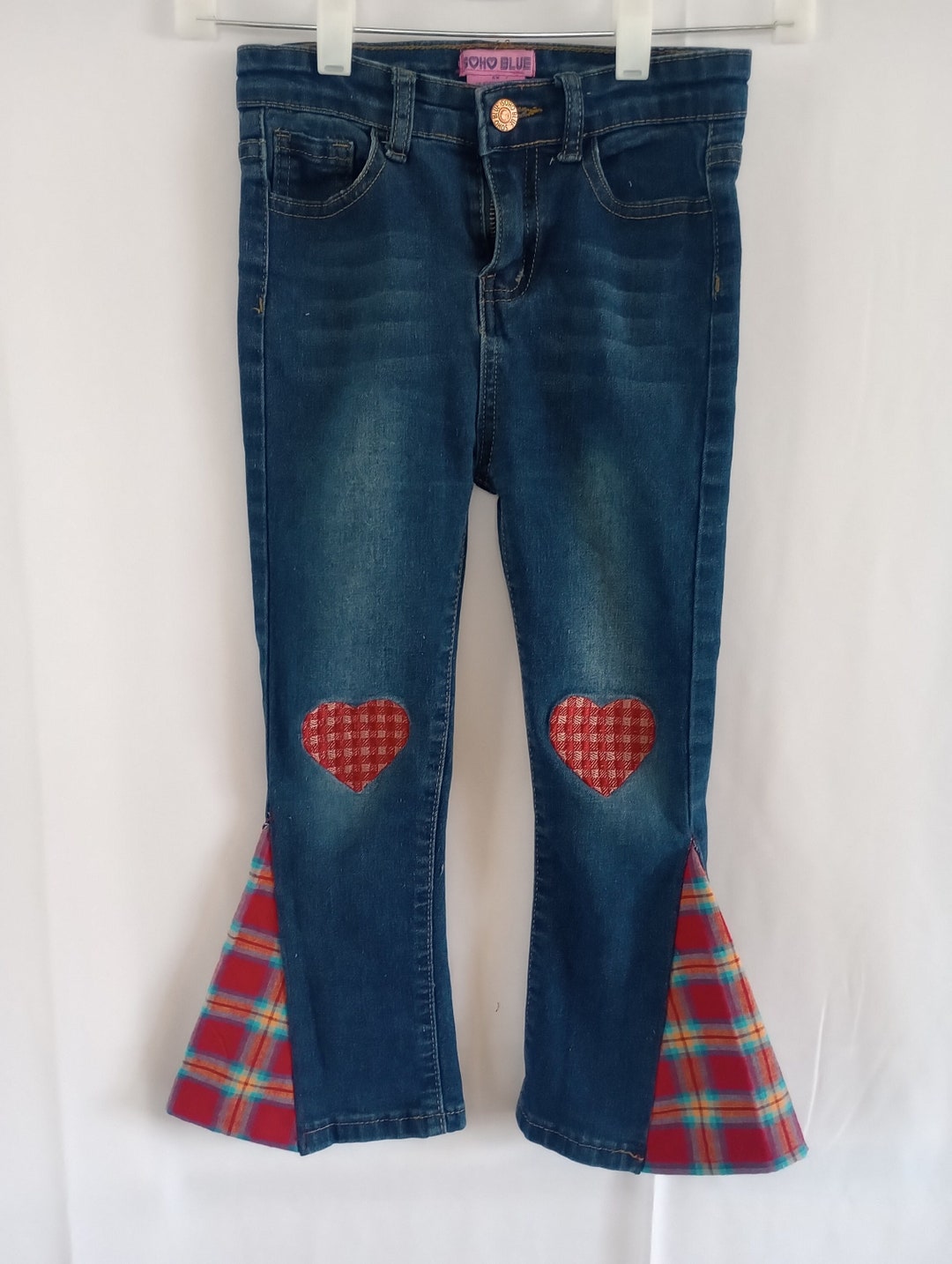Upcycled Girls Bell Bottoms - Etsy