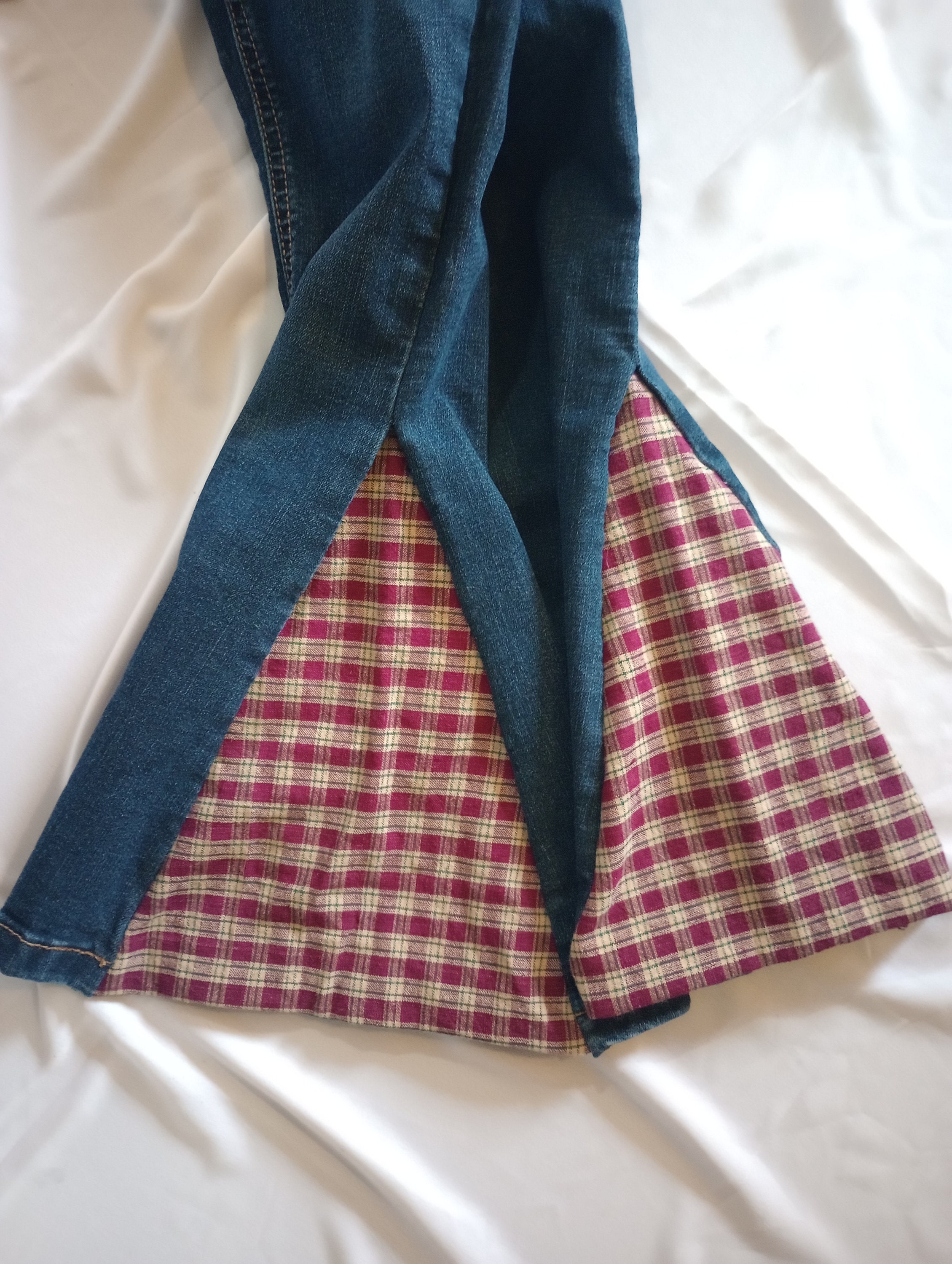 Upcycled Girls Bell Bottoms - Etsy