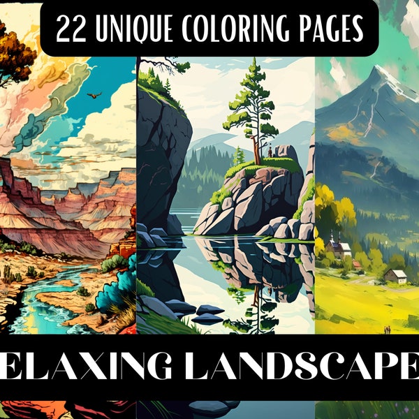 Relaxing Coloring - Etsy