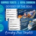 Odyssey of the Seas Boarding Pass Template, Customizable Royal ...