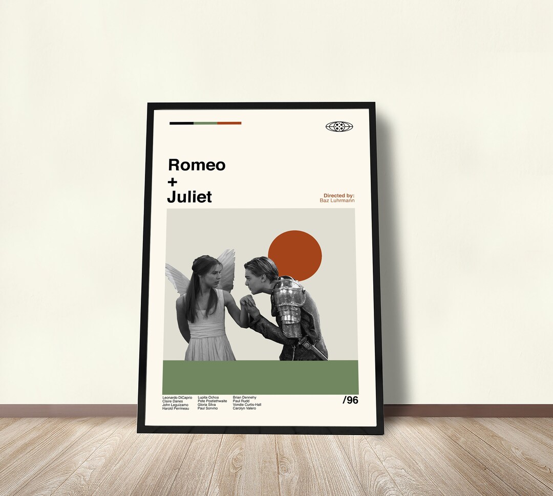 Romeo Juliet Poster Romeo Juliet Print Romeo Juliet Art - Etsy