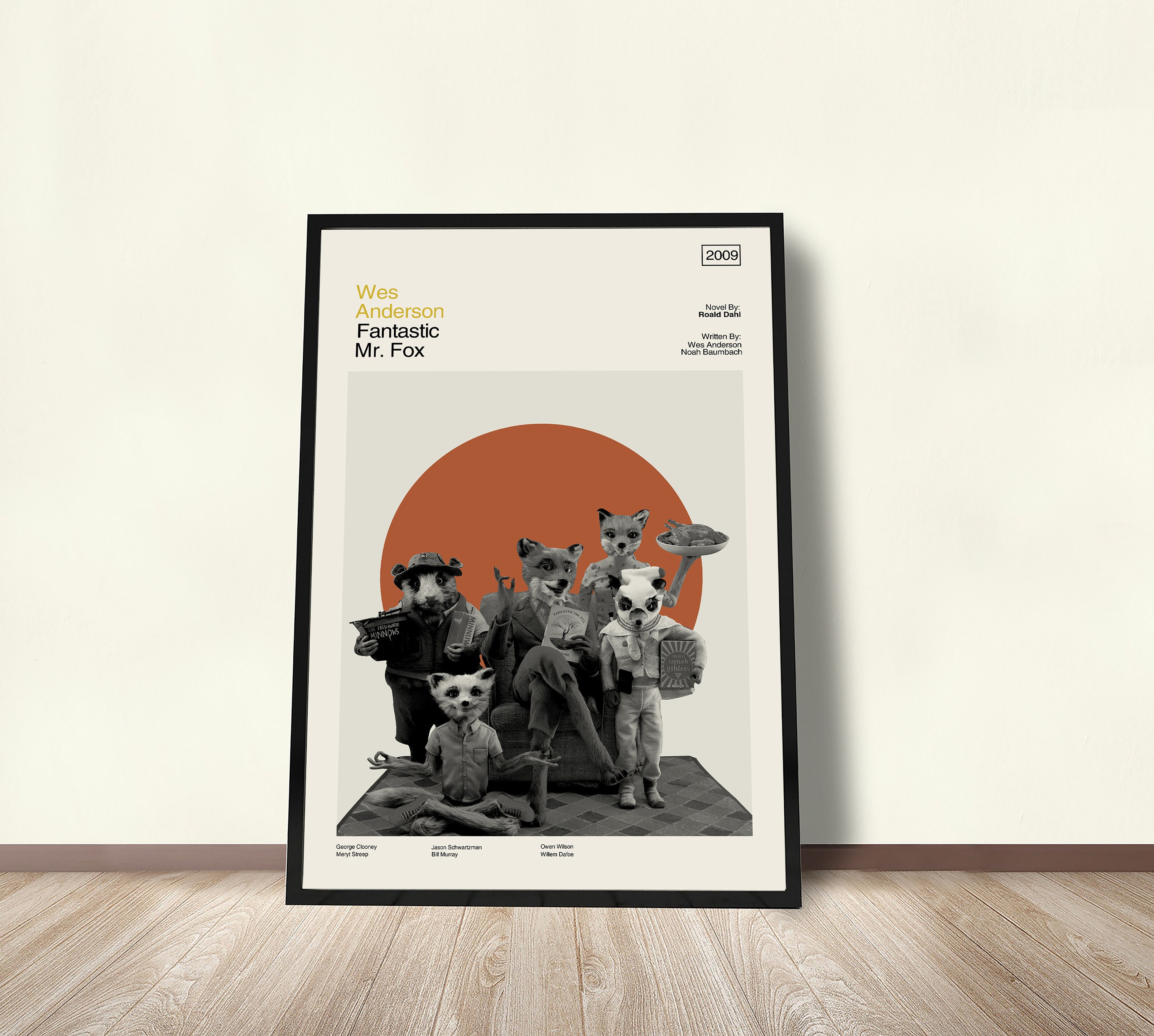 Fantastic Mr Fox Poster Fantastic Mr Fox Art Fantastic Mr - Etsy