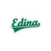 Transparent Outdoor Stickers, Die-cut, 1pcs Edina Script - Etsy