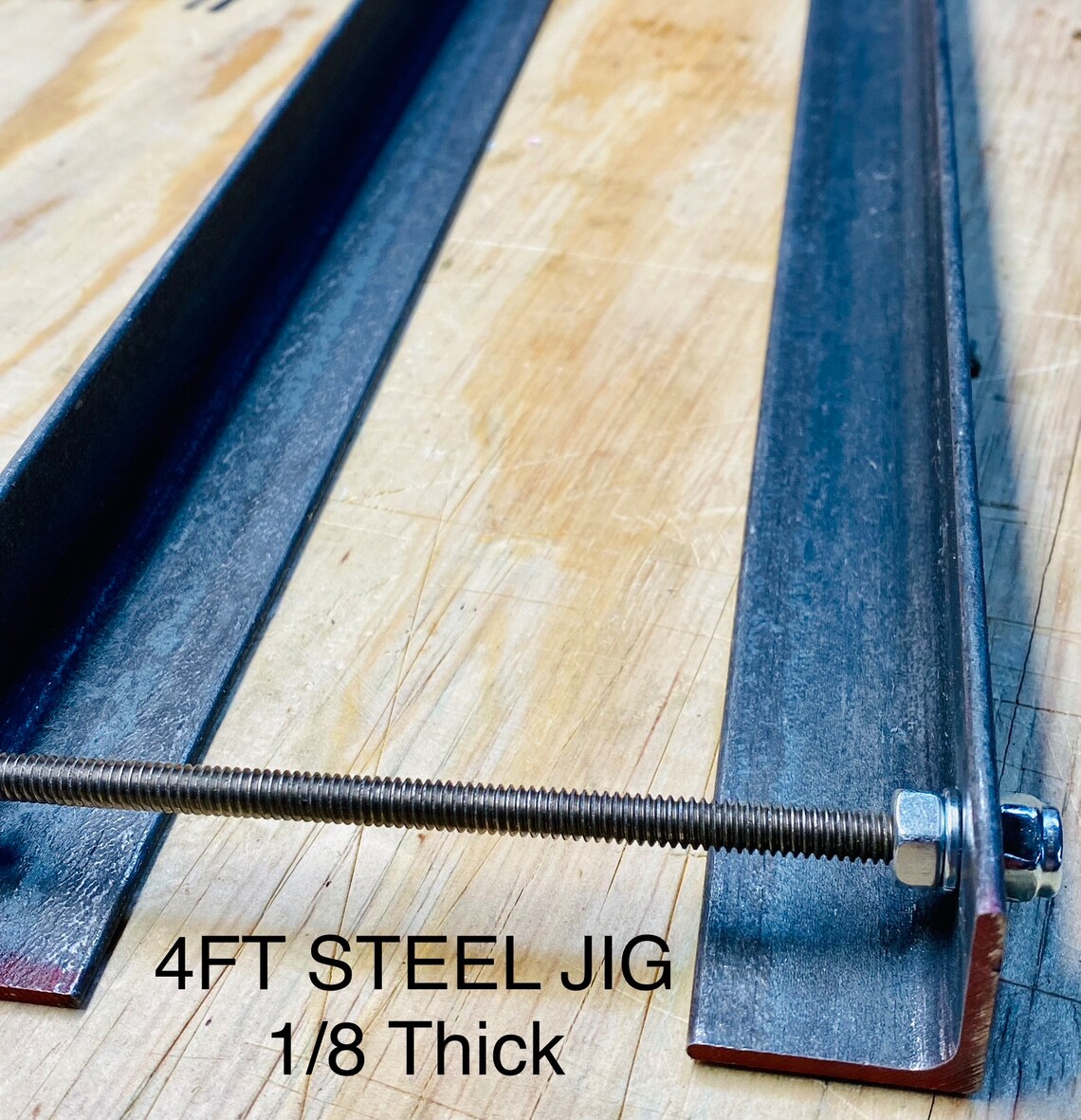 Router Jig/sled-4ft STEEL Adjustable Industrial Flattening Projects ...