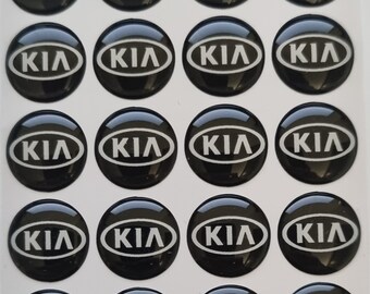 Kia Logo Stickers - Etsy UK
