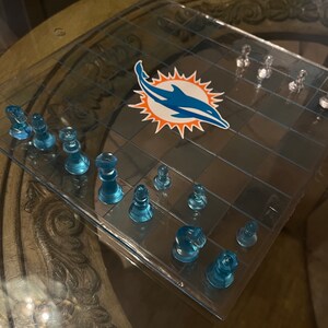 Custom Sports Team Chess Set Resin Chess Set footballbaseball ...